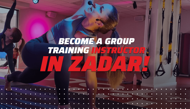 Become a group training instructor in Zadar | Gyms4you